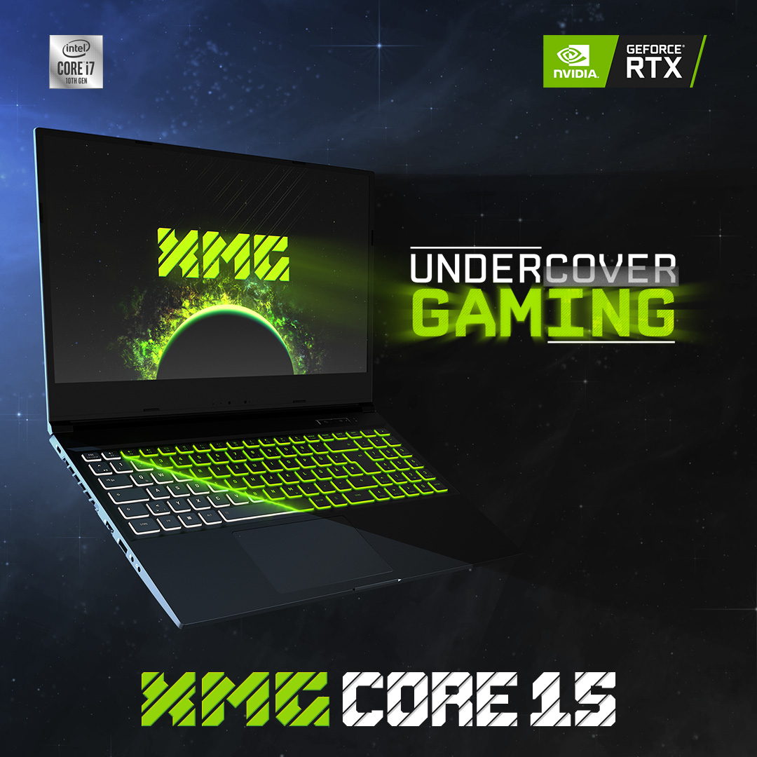 XMG CORE 15 (E20) | Undercover Gaming Laptop