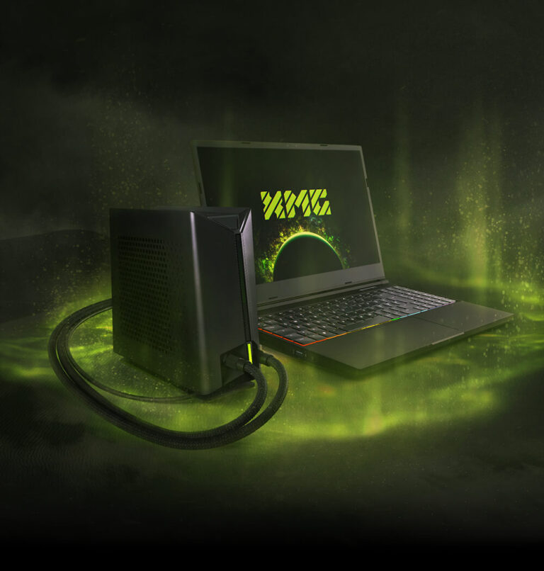 XMG OASIS | The world's first portable Liquid Laptop Cooling